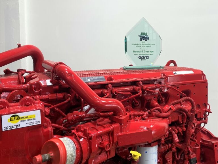 Locate your diesel engine serial number on most diesel engines.